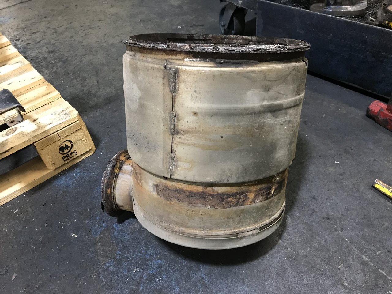 2510615C91 | International N13 Exhaust DPF Inlet for Sale