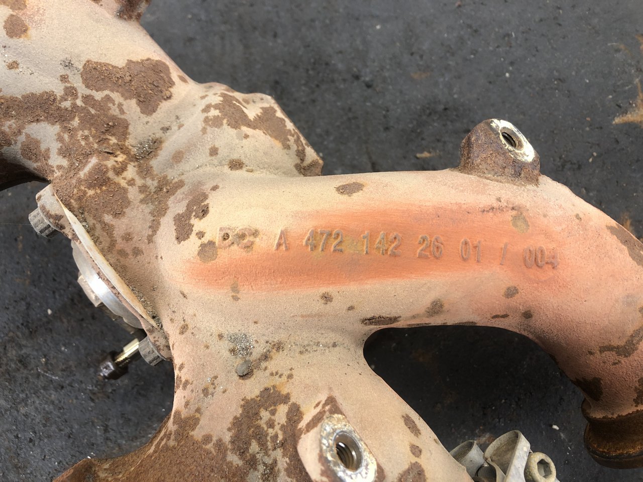 A4721422601 | Detroit DD15 Engine Exhaust Manifold for Sale