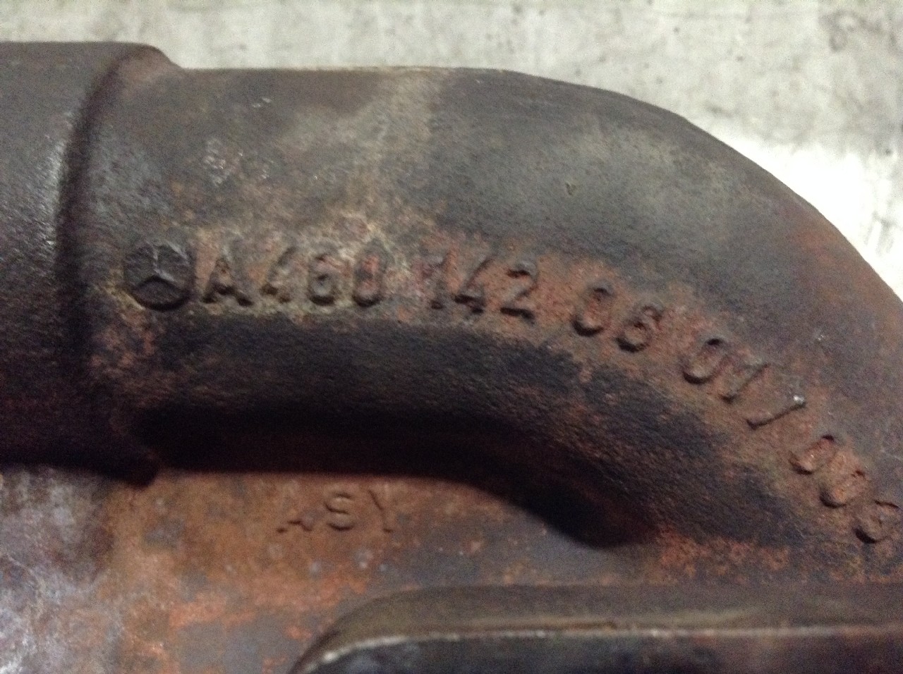 4601420601 | Mercedes MBE4000 Engine Exhaust Manifold for Sale