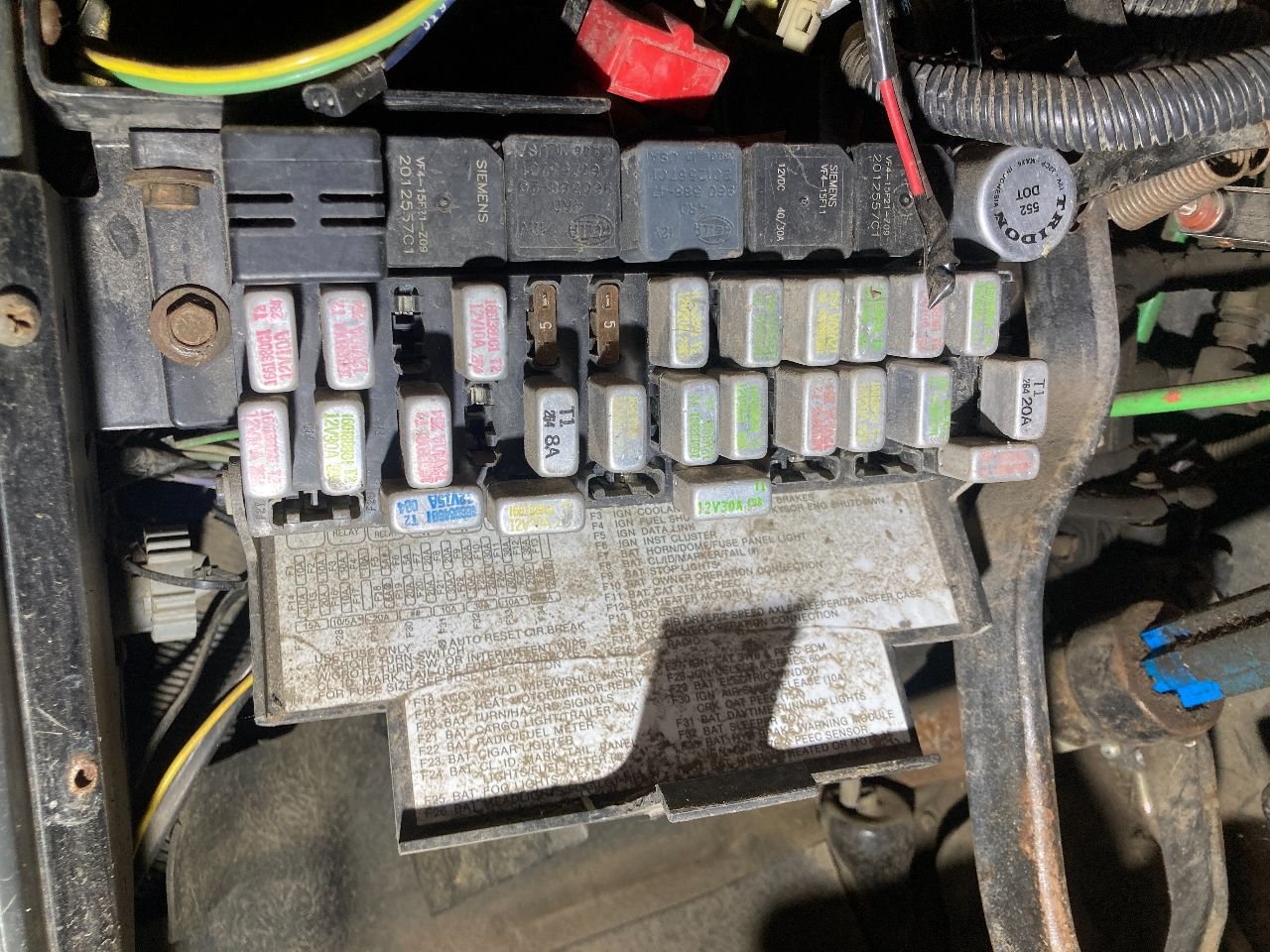 International 8200 Fuse Box for Sale