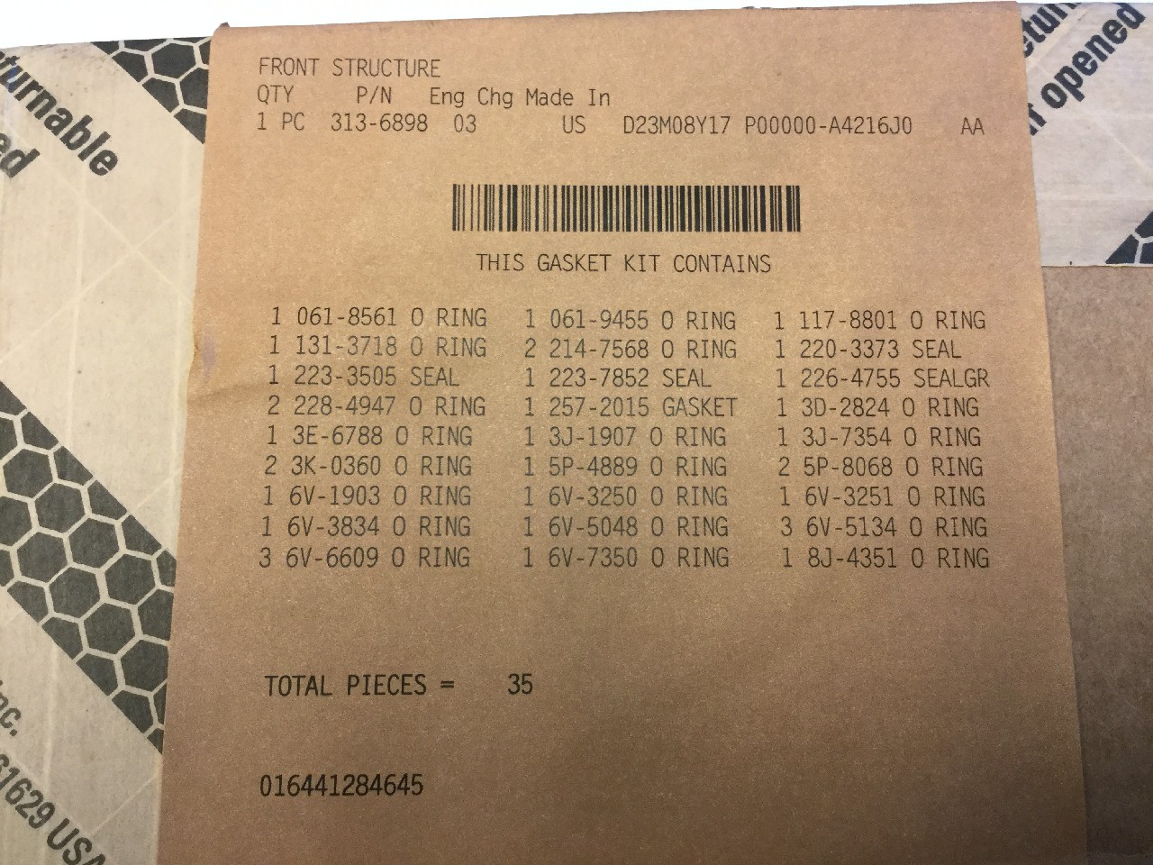 3136898 | CAT C13 Engine Gasket Kit for Sale