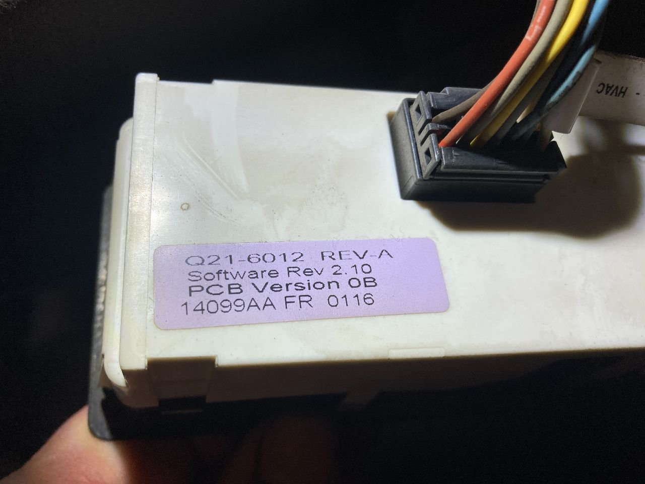 Q21-6012 | Peterbilt 337 Heater & AC Temperature Control for Sale