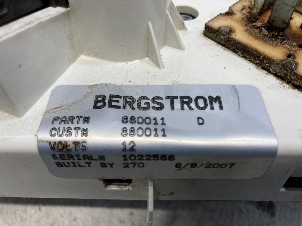 880011 | Mack CX VISION Heater & AC Temperature Control for Sale