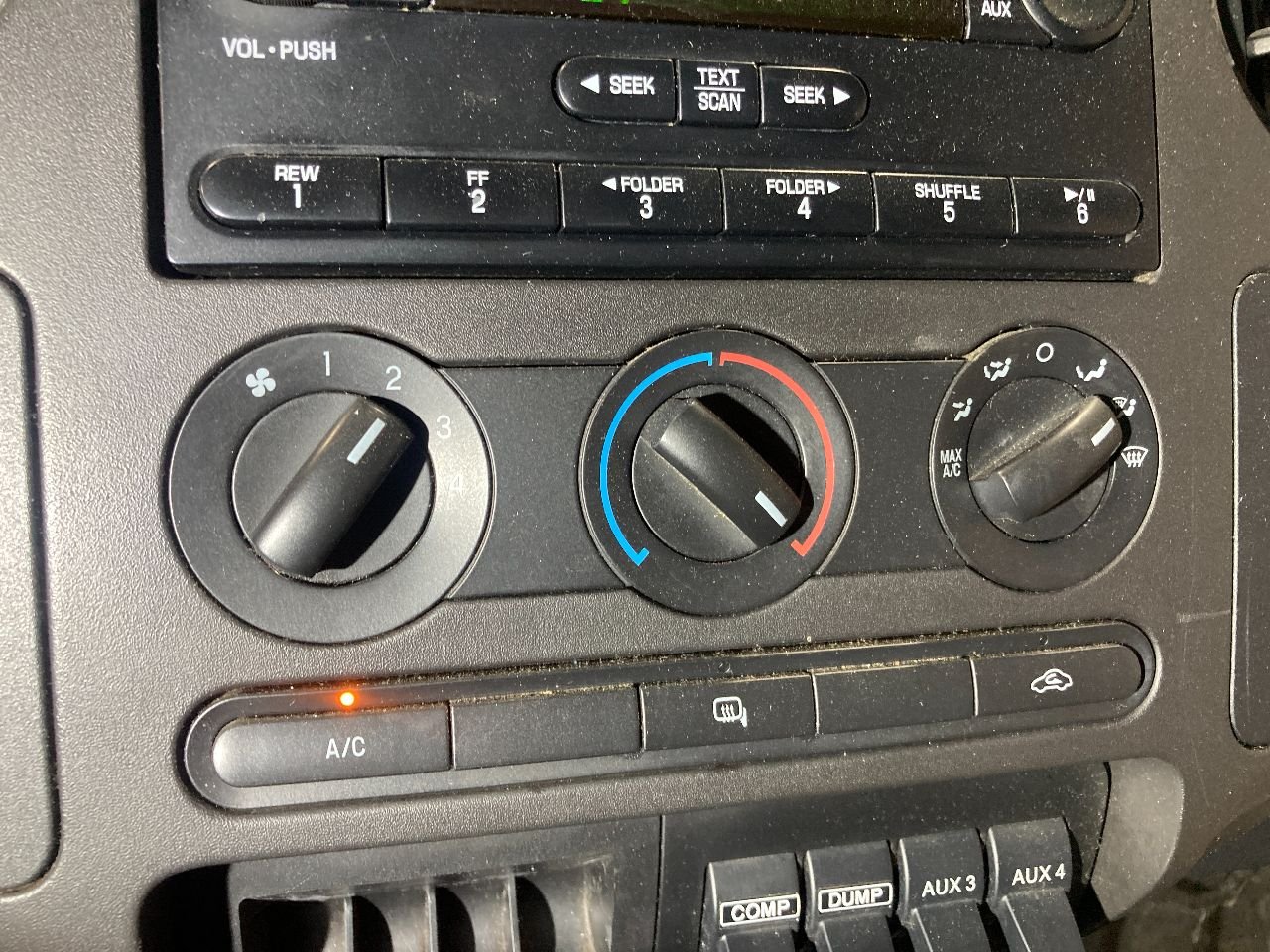 7C3T-19980-CD | Ford F450 SUPER DUTY Heater & AC Temperature Control for Sa