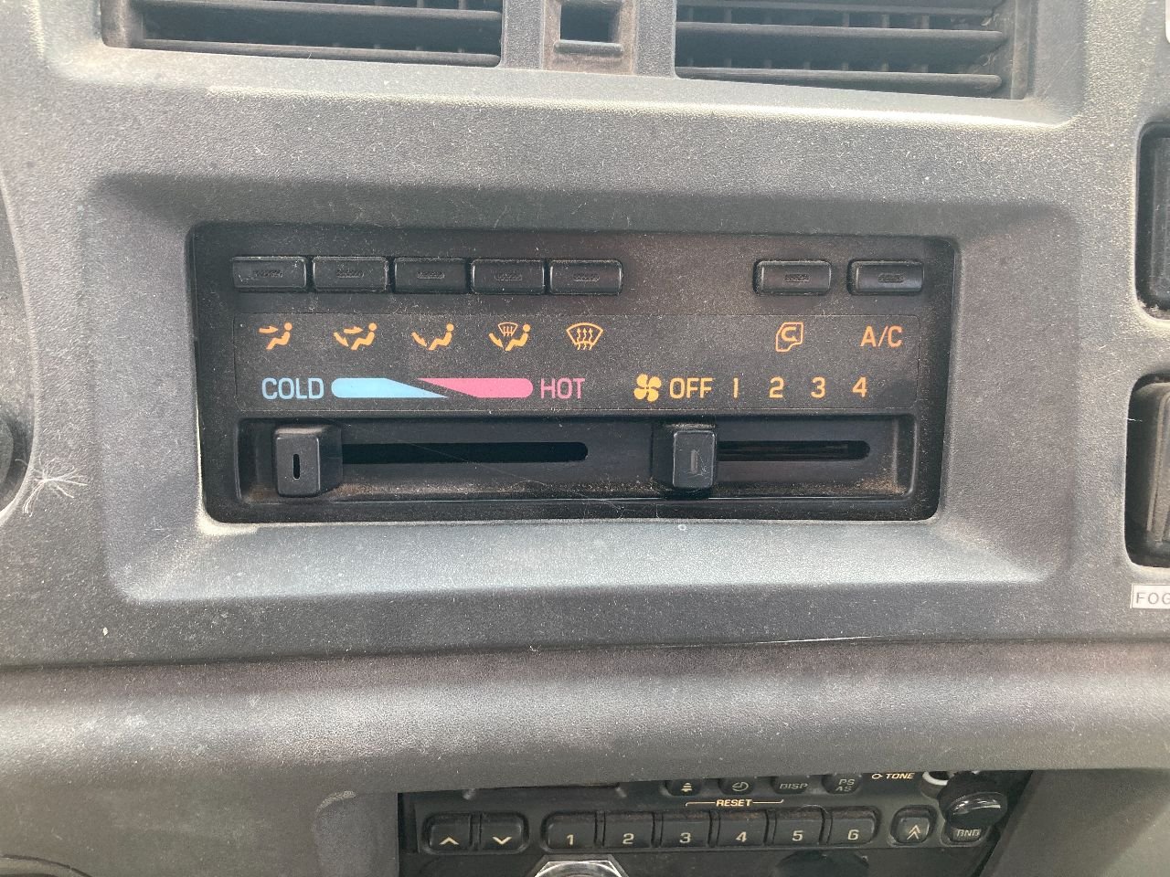 GMC T7500 Heater & AC Temperature Control for Sale