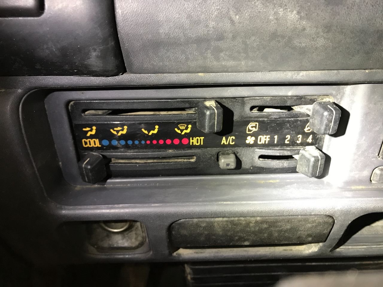 GMC W4500 Heater & AC Temperature Control for Sale