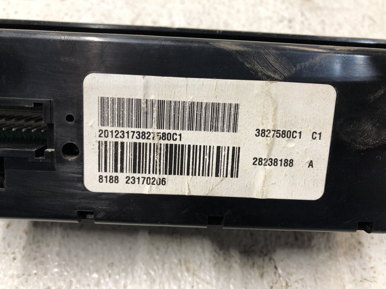 3827580C1 | International WORKSTAR Heater & AC Temperature Control for Sale