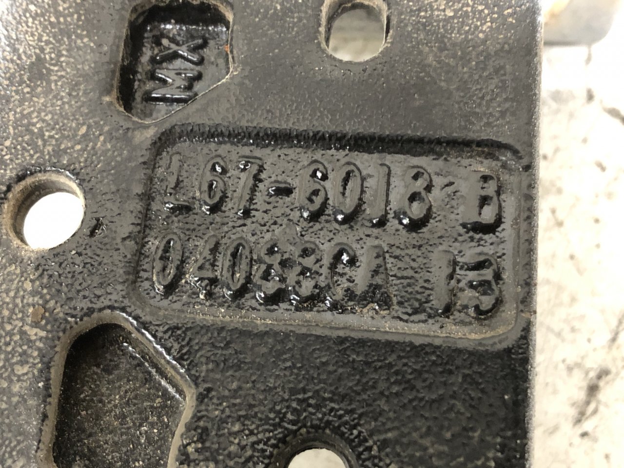 L67-6018 B | Peterbilt 567 Hood Rest for Sale