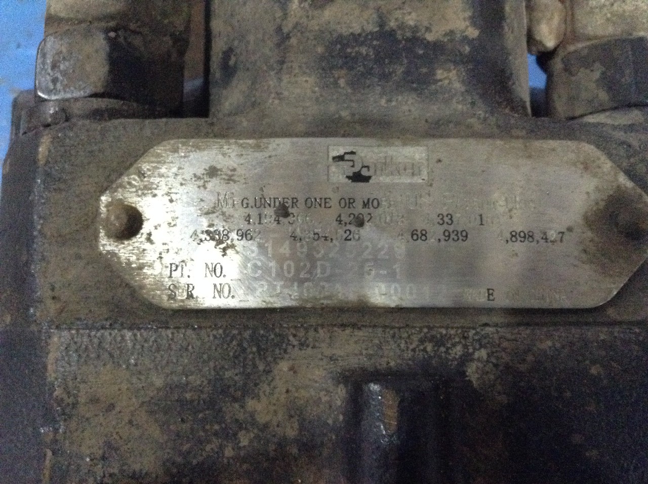 C102D251 | Chelsea C102 Hydraulic Pump for Sale