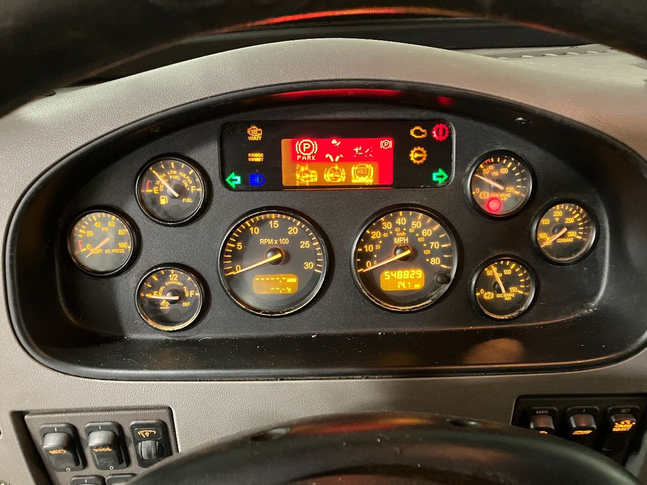 Peterbilt 337 Speedometer Instrument Cluster for Sale