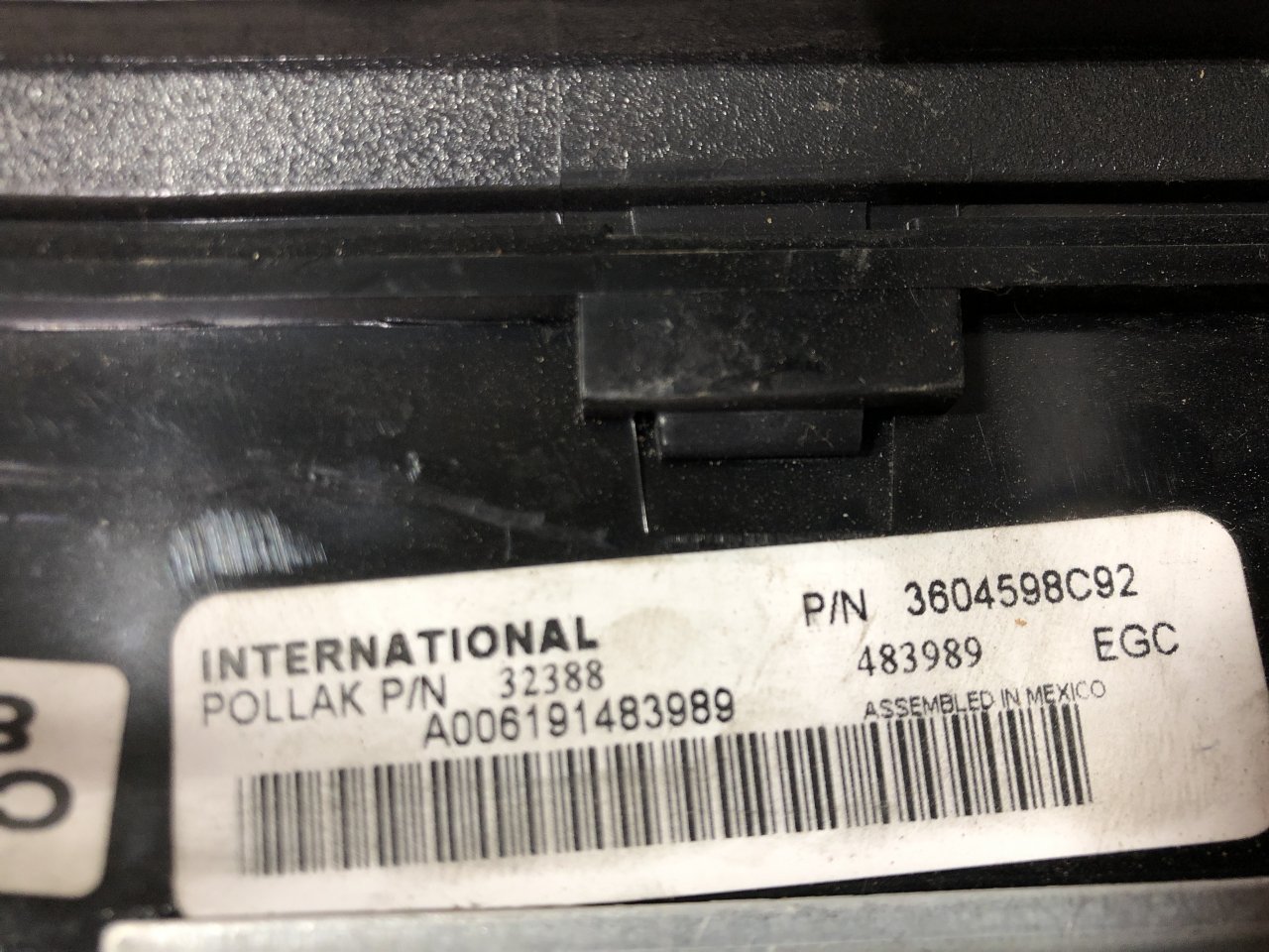 3604598C92 | International 4400 Speedometer Instrument Cluster for Sale