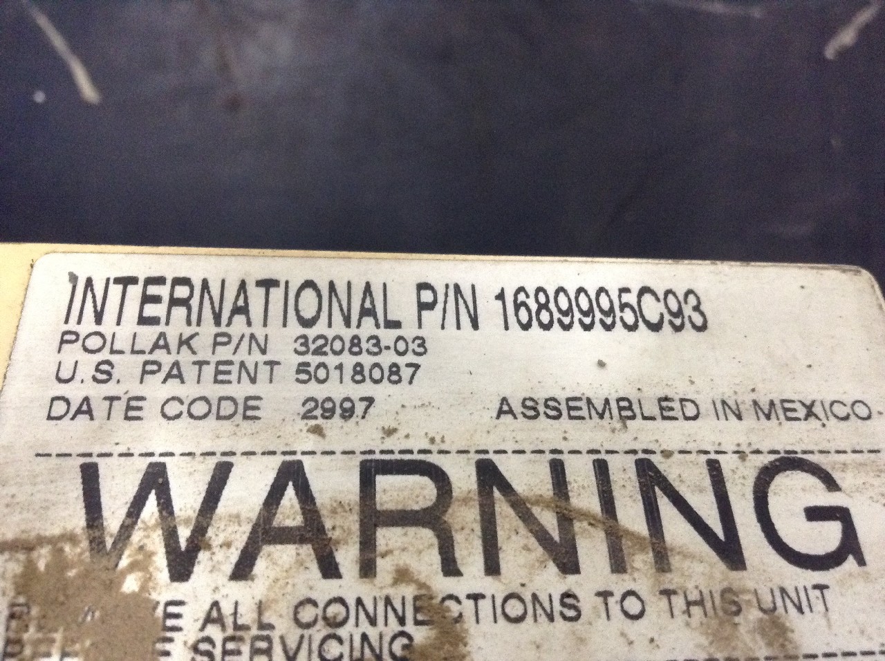 1689995C93 | International 8300 Speedometer Instrument Cluster for Sale