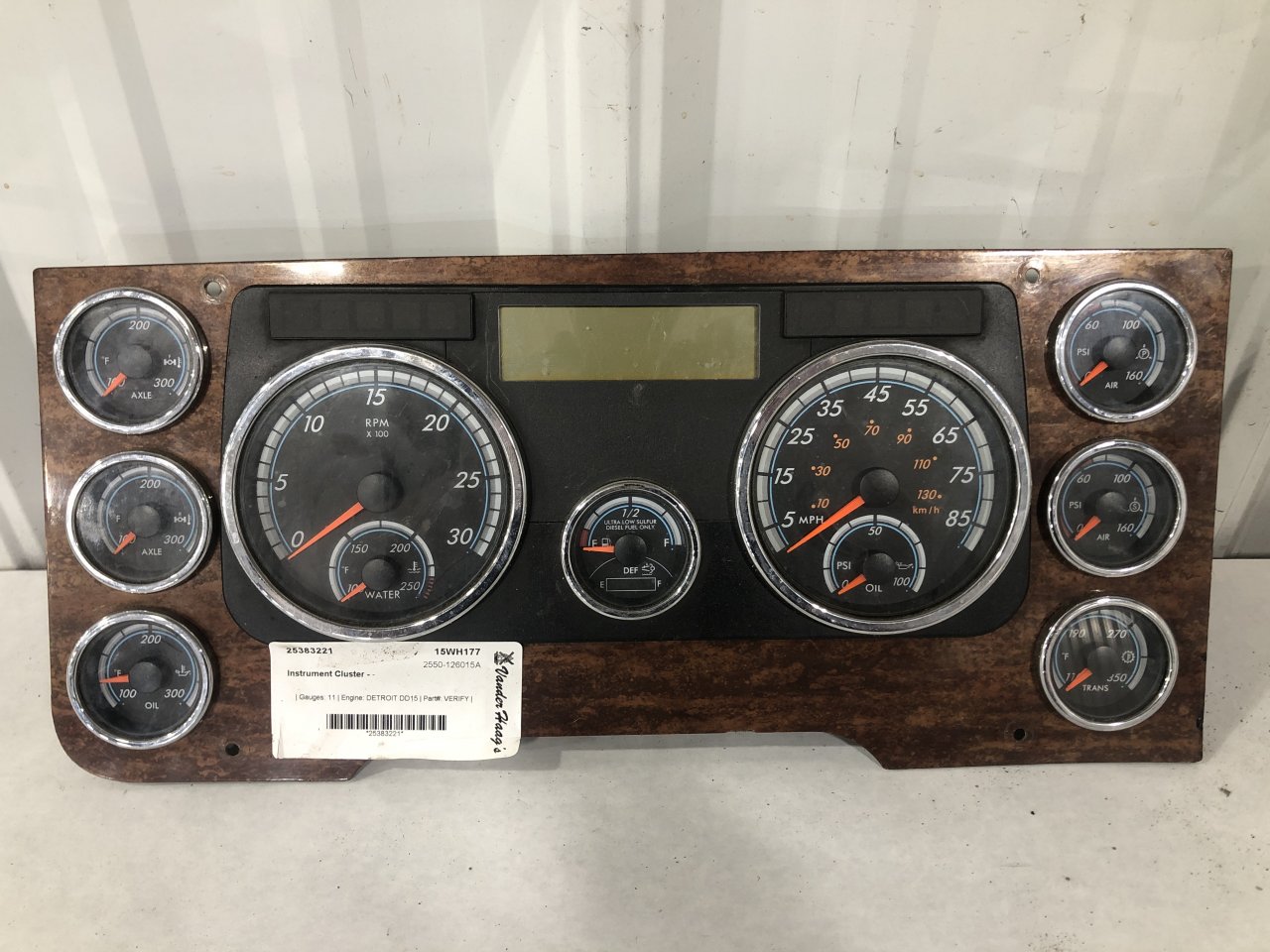 A22-69566-101 | Freightliner CASCADIA Speedometer Instrument Cluster for Sa