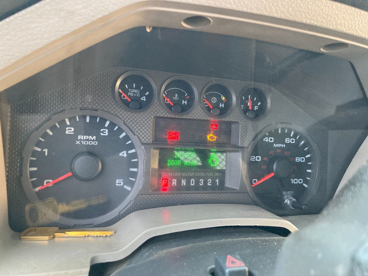 Ford F450 SUPER DUTY Speedometer Instrument Cluster for Sale