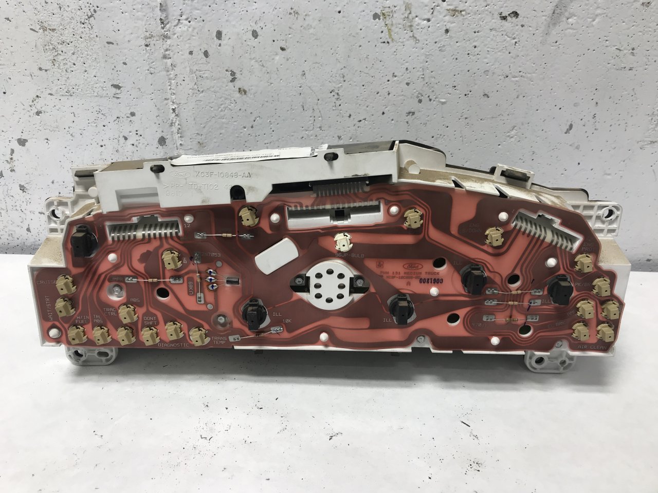 XC3F-10848-AA | Ford F750 Instrument Cluster for Sale