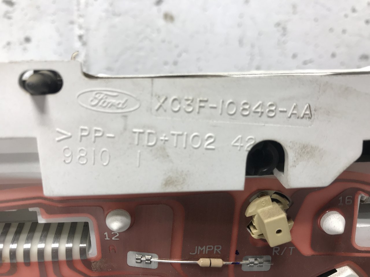 XC3F-10848-AA | Ford F750 Instrument Cluster for Sale