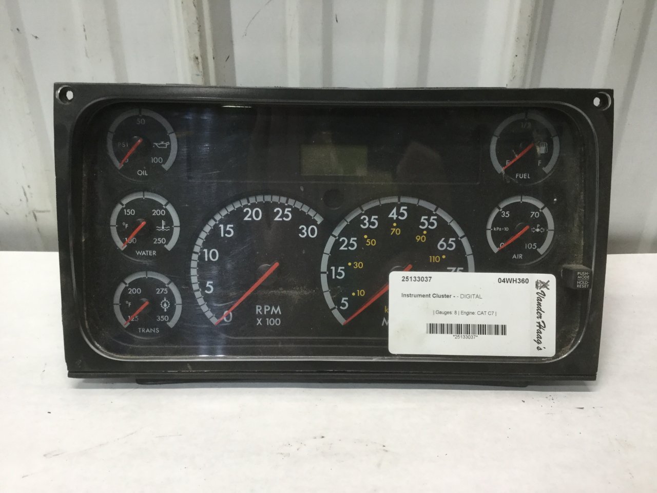 Freightliner FB65 Speedometer Instrument Cluster for Sale