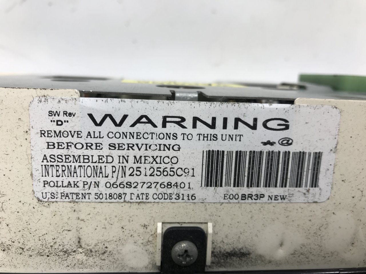 2512565C91 | International GENESIS Speedometer Instrument Cluster for Sale
