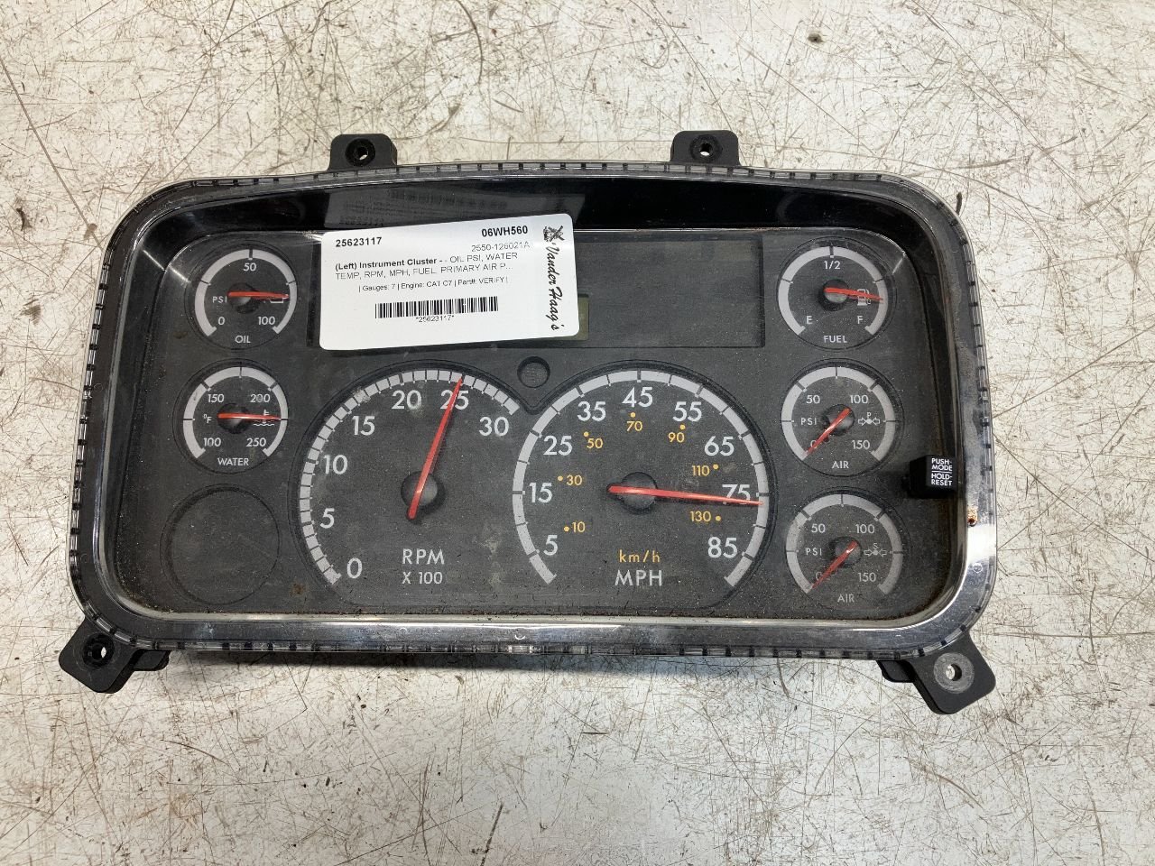 A22-53849-000 | Freightliner M2 106 Speedometer Instrument Cluster for Sale