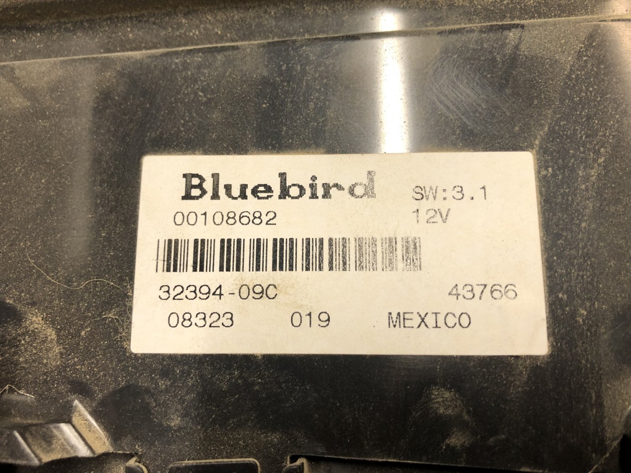 00108682 | Blue Bird VISION Speedometer Instrument Cluster for Sale