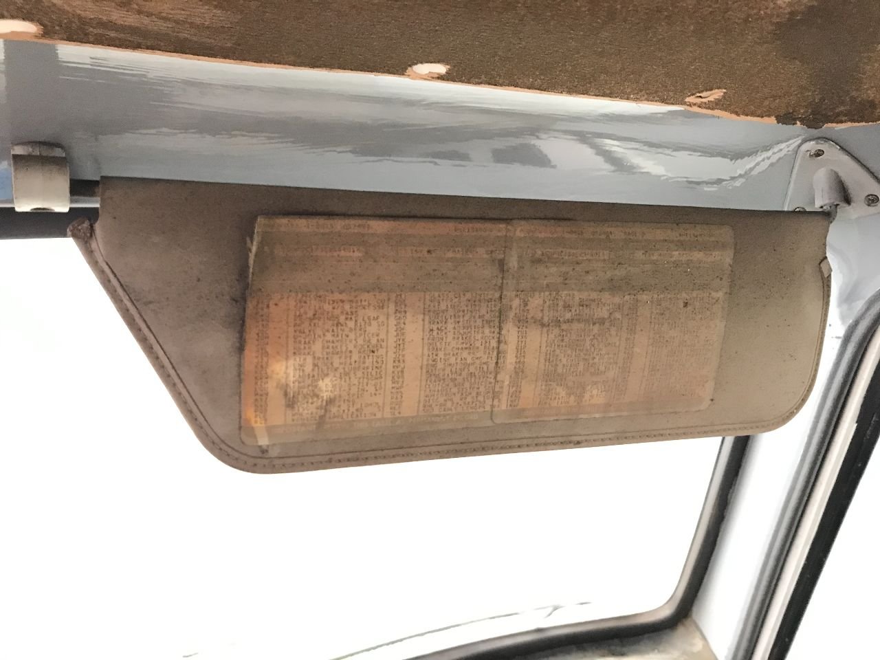 GMC BRIGADIER Interior Sun Visor for Sale