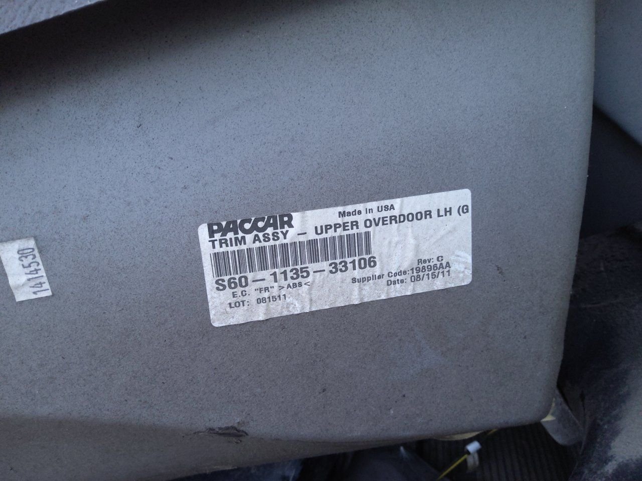Kenworth T700 Interior Trim Panel for Sale