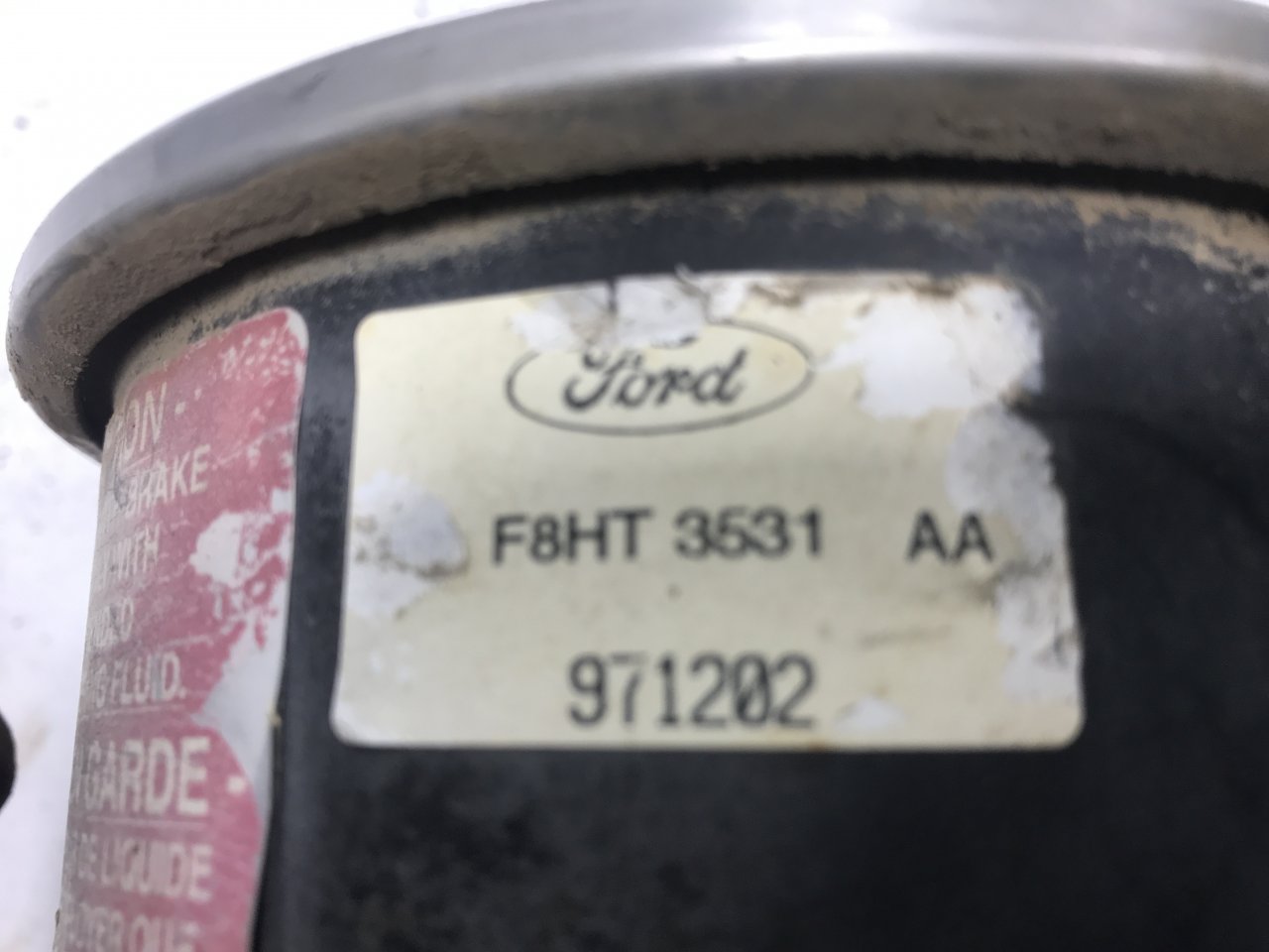 F8HT-3531-AA | Ford A9522 Power Steering Reservoir for Sale