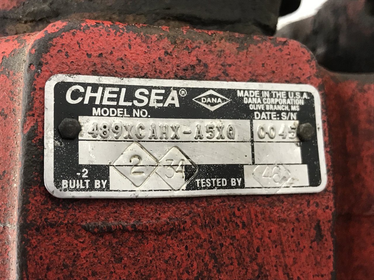 489XCAHX-A5XQ | Spicer PSO100-10S PTO | Power Take Off for Sale