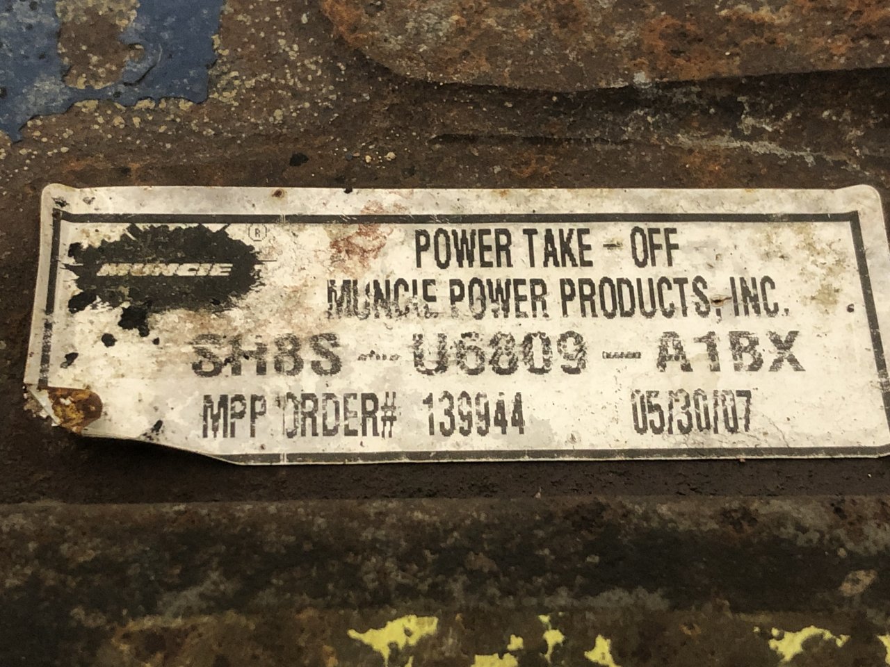 SH8S-U6809-A1BX | Fuller RTLO14613B PTO | Power Take Off for Sale