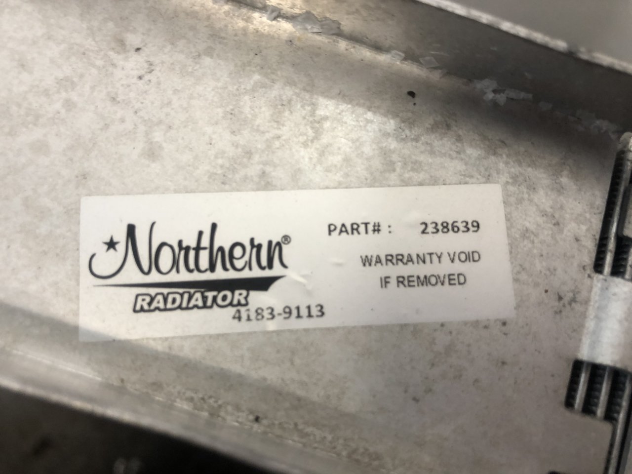 238639 | International DURASTAR (4300) Radiator for Sale