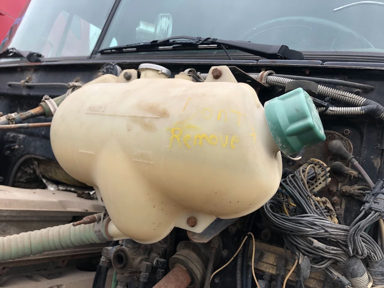 White WG Radiator Overflow Bottle for Sale