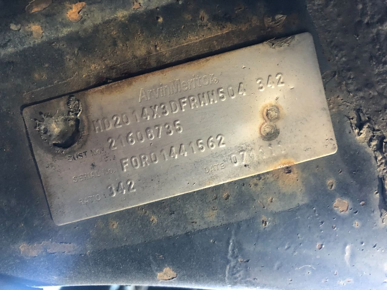 21608735 | Meritor MD2014X Axle Housing for Sale