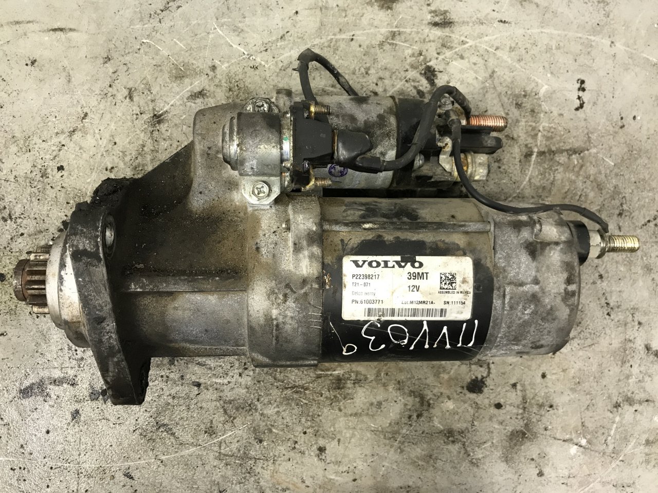 Volvo D16 Engine Starter for Sale