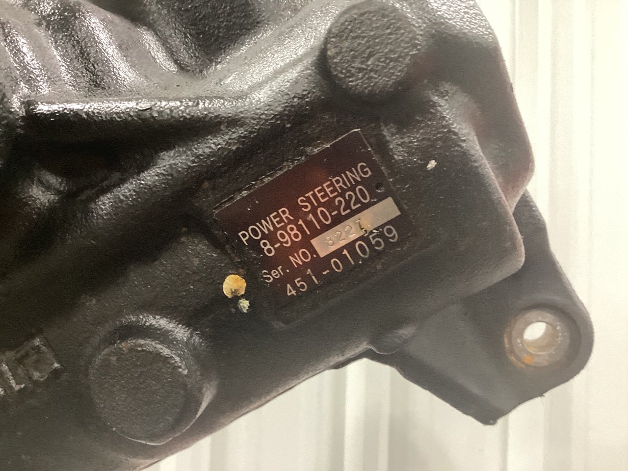 Isuzu 898110220 Steering Gear | Steering Rack for Sale