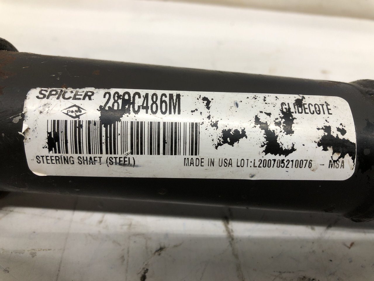 28QC486M | Mack GU713 Steering Shaft for Sale