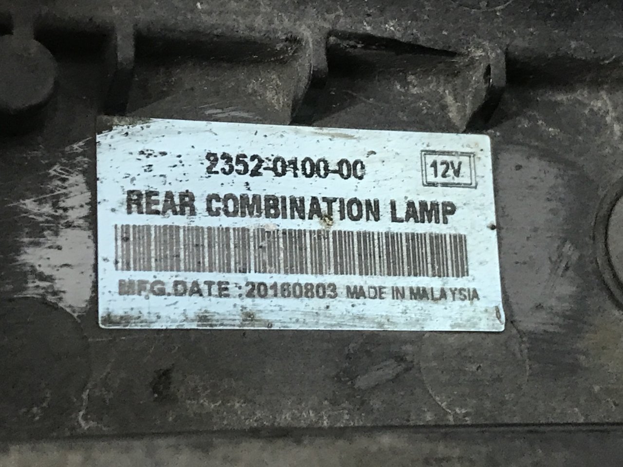 2352-0100-00 | International LT Tail Lamp for Sale
