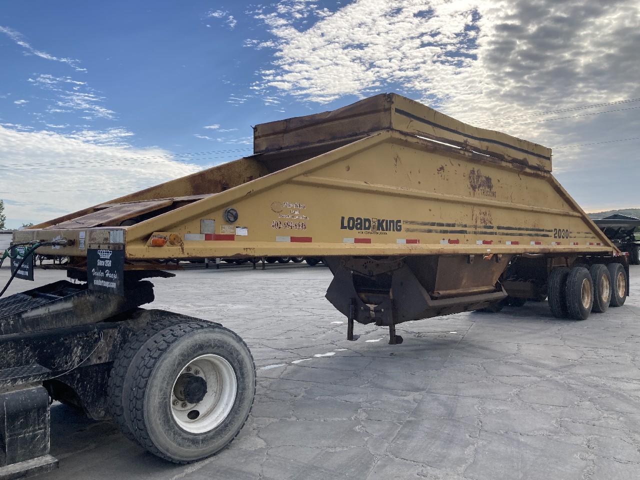 Load King BELLY DUMP Trailer for Sale
