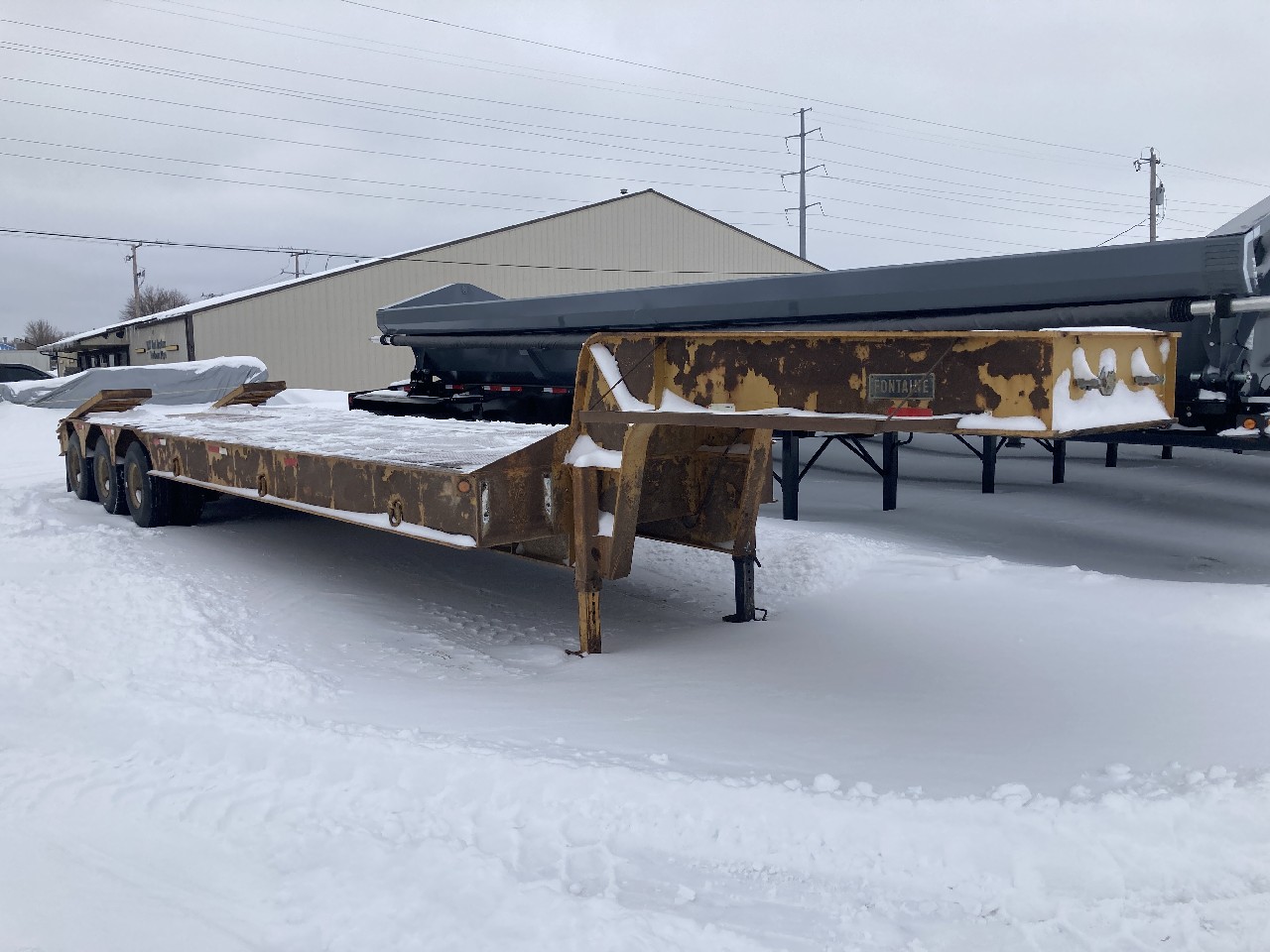 Fontaine Detach/Lowboy Trailer for Sale