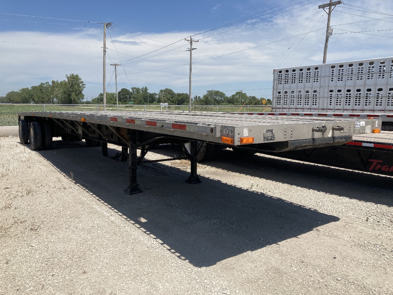 Transcraft Flatbed Trailer for Sale