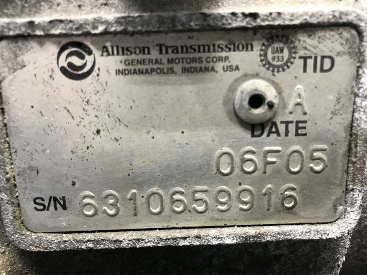 6310659916 | Allison 2500 HS Transmission for Sale