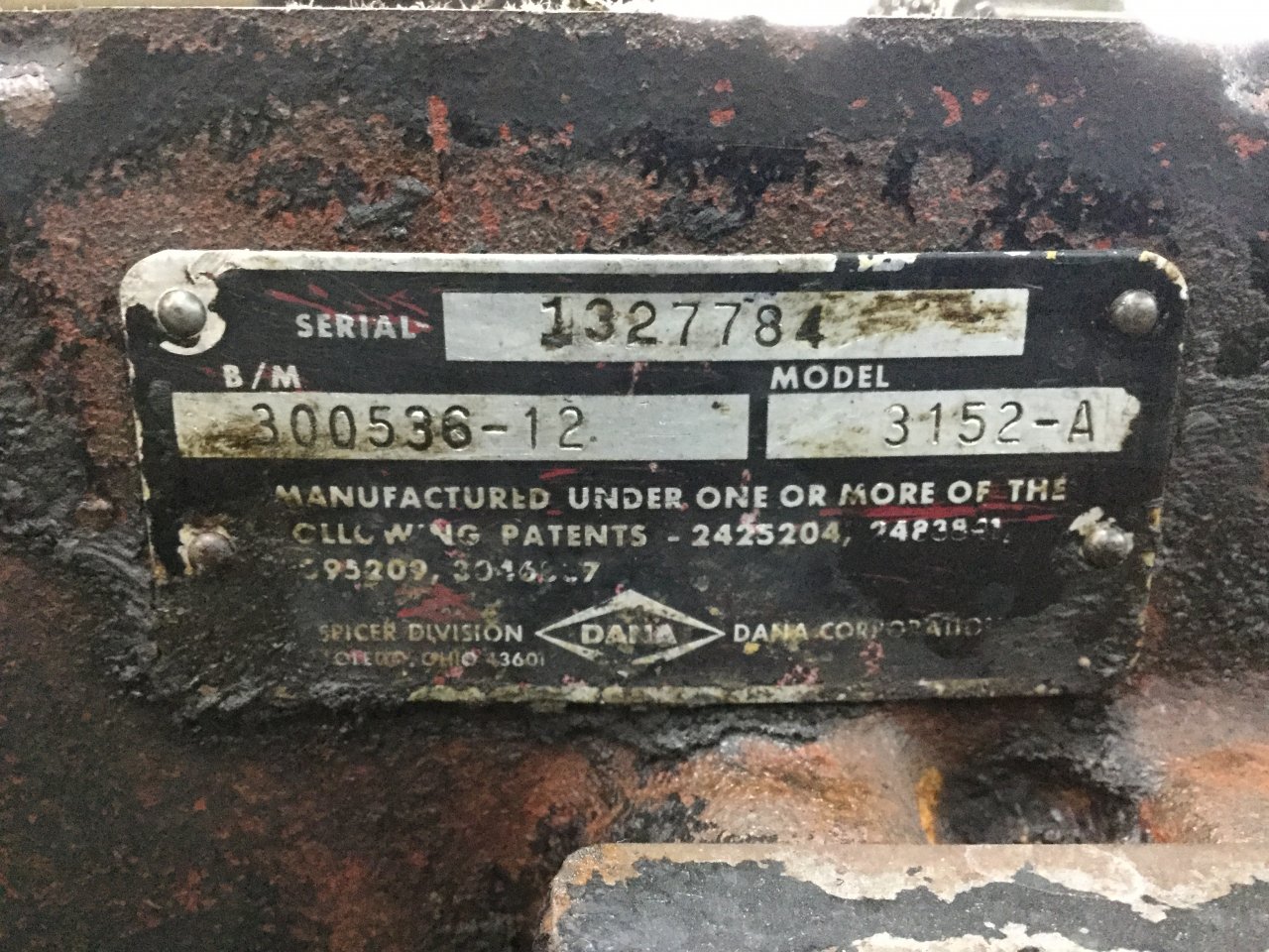 Spicer 3152A Transmission for Sale