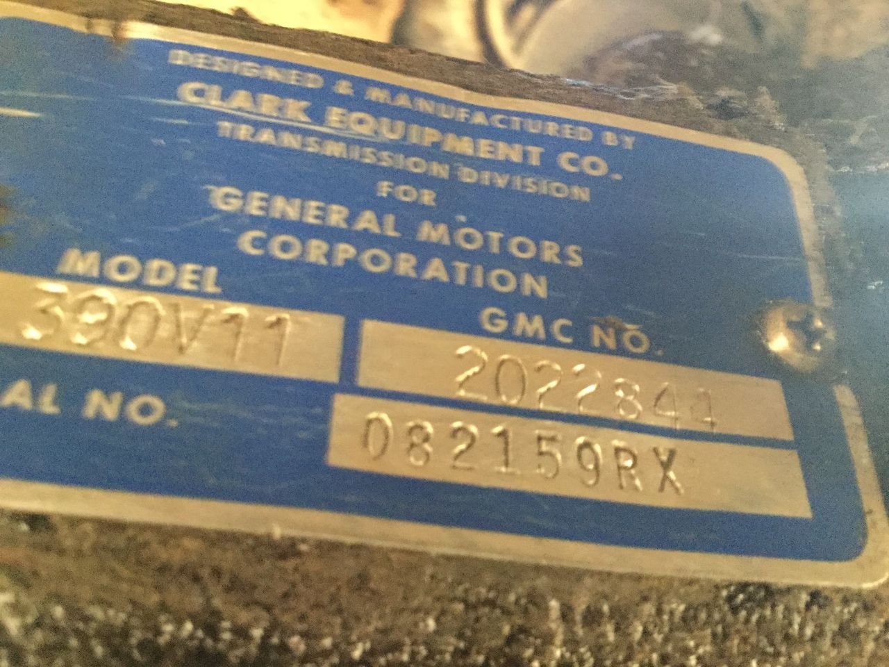 Clark 390V Transmission for Sale