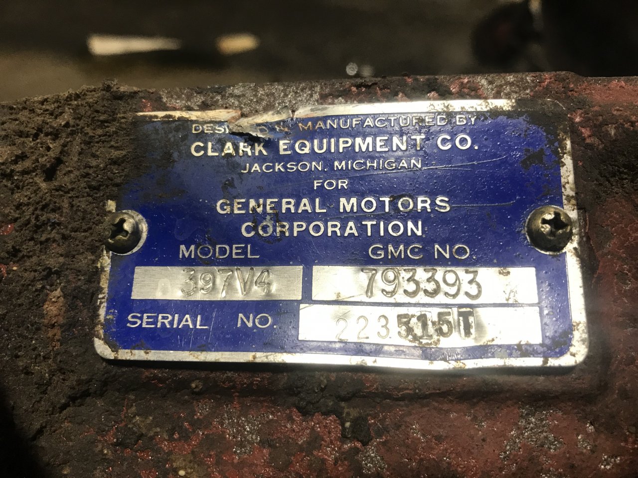 Clark 397V Transmission for Sale
