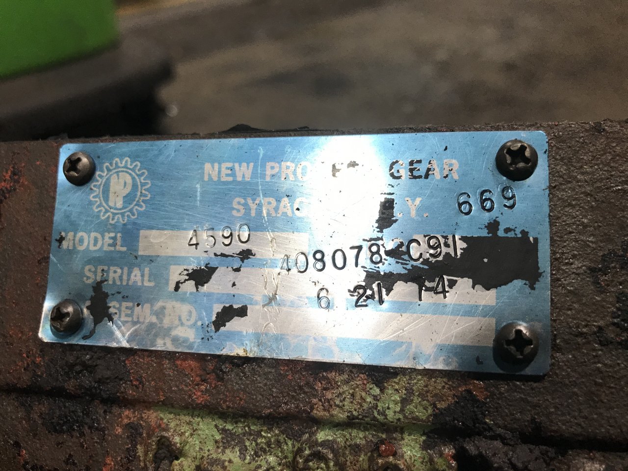 New Process 4590 Transmission for Sale
