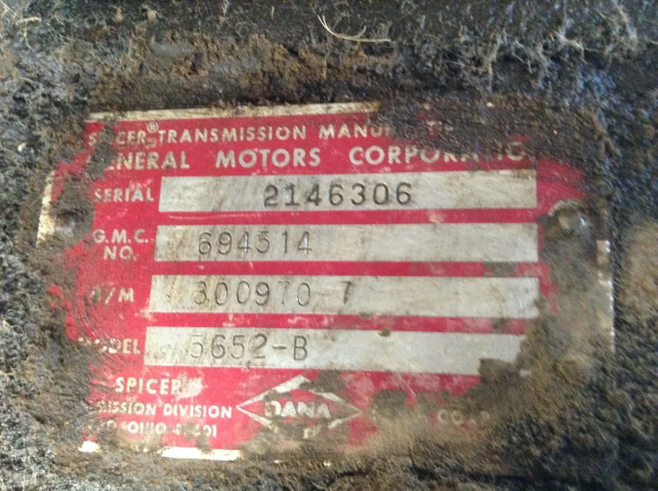 300970-7 | Spicer (Ttc) 5652B Transmission for Sale