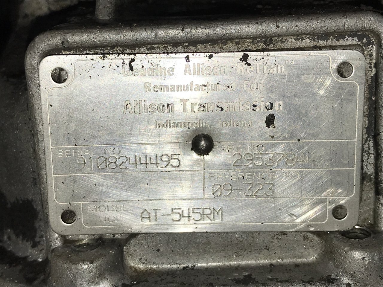 29537844 | Allison AT545 Transmission for Sale