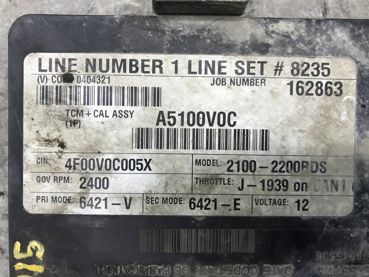 Allison 2100 RDS TCM | Transmission Control Module for Sale