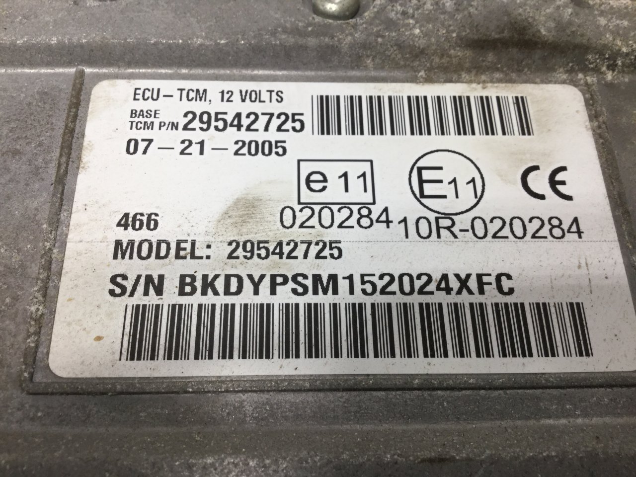 29542725 | Allison 2200 RDS Control Module (TCM) for Sale
