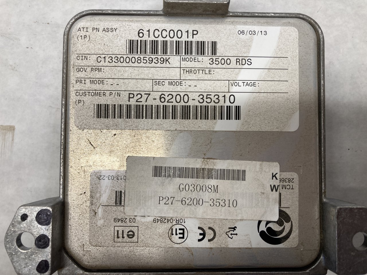 P27-6200-35310 | Allison 3500RDS-P TCM | Transmission Control Module for Sa