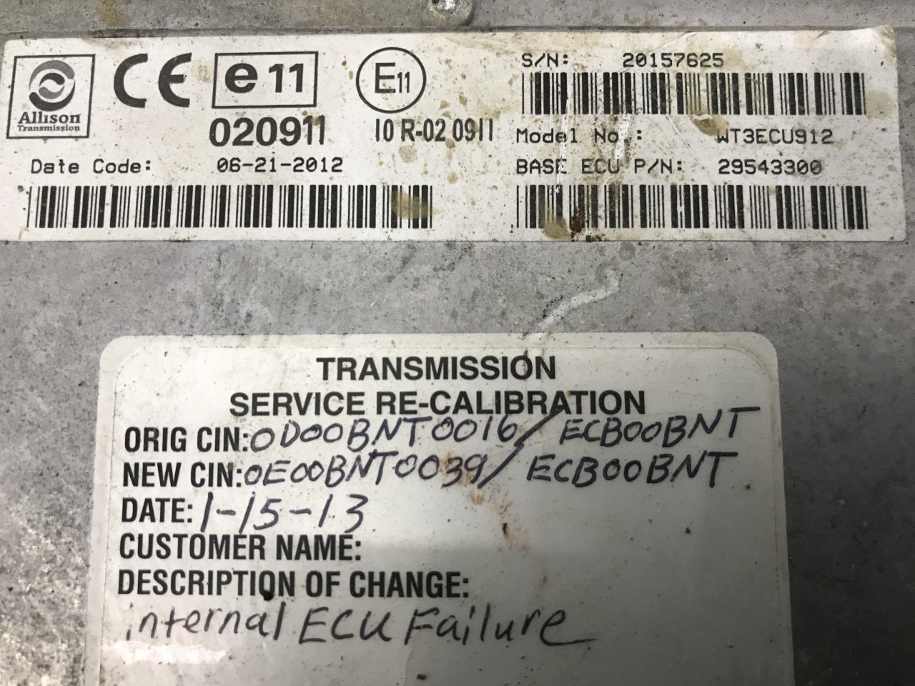 29543300 | Allison MD3060 TCM | Transmission Control Module for Sale